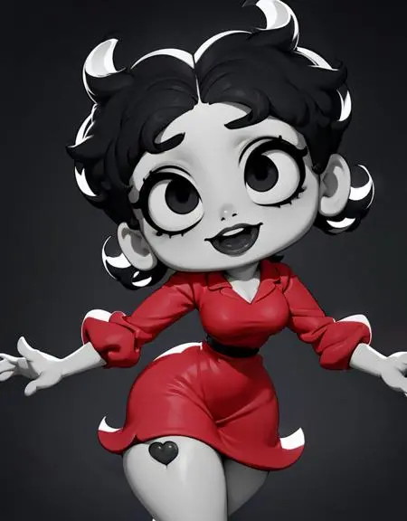 Betty Boop by YeiyeiArt-LoRA-YeiyeiArt-Shakker
