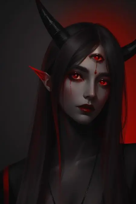 Demonic Third Eye Concept Lora-LoRA-Guy90-Shakker