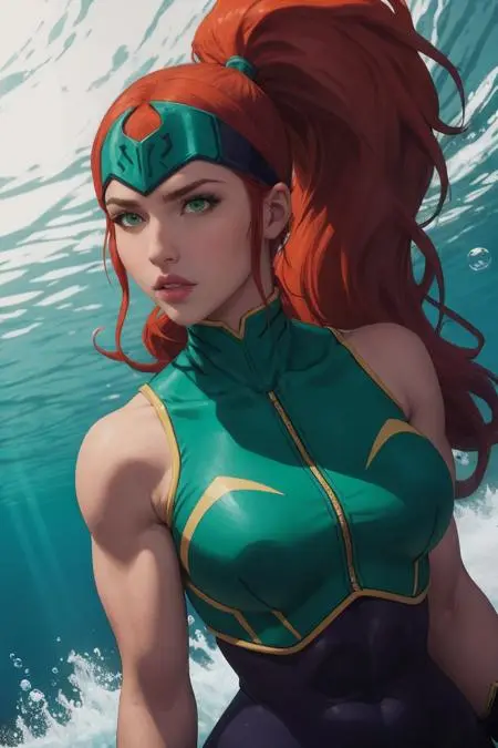 Queen Mera | DC Movies | KoFi Commissioned | ownwaifu-LoRA-ownwaifu-Shakker
