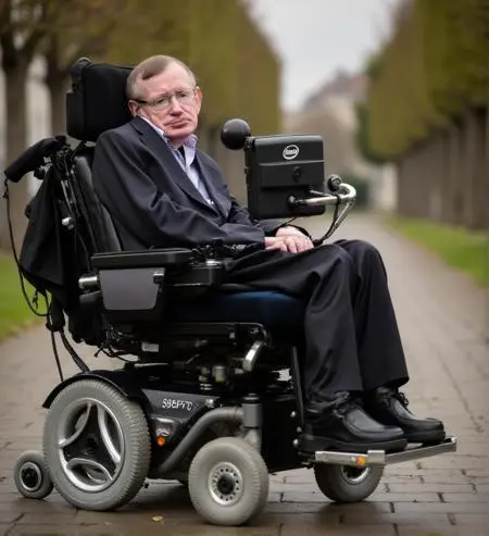 Stephen Hawking (Theoretical physicist, Cosmologist)- FLUX-LoRA ...