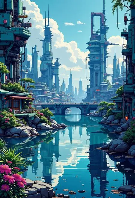 Neurocore Anime Cyberpunk by ChronoKnight - [FLUX]-LoRA-ChronoKnight ...