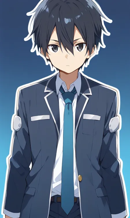 Kirito XL / Sword Art Online-LoRA-Duy Phương-Shakker