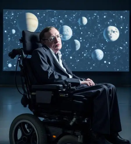 Stephen Hawking (Theoretical physicist, Cosmologist)- FLUX-LoRA ...