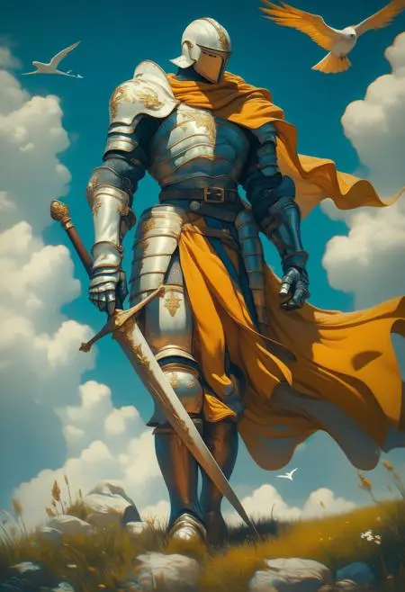 ArmorSentinel medieval armor style lora-LoRA-Neo_Wave-Shakker