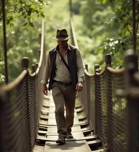 Indiana Jones (Harrison Ford) - FLUX-LoRA-zerokool-Shakker