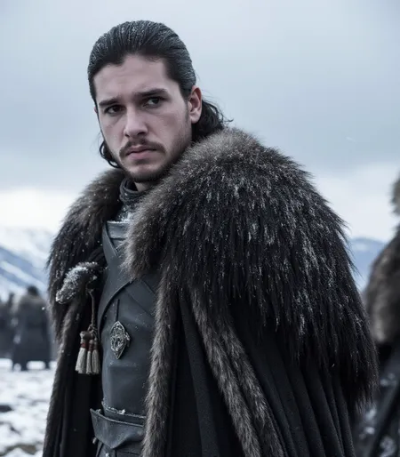 Jon Snow - (Kit Harington) - Game of Thrones - FLUX-LoRA-zerokool-Shakker