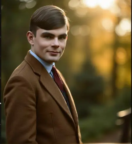 Alan Turing (Mathematical) - FLUX-LoRA-zerokool-Shakker