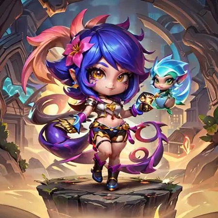 TFT Chibi Champions (League Of Legends) by YeiyeiArt-LoRA-YeiyeiArt-Shakker