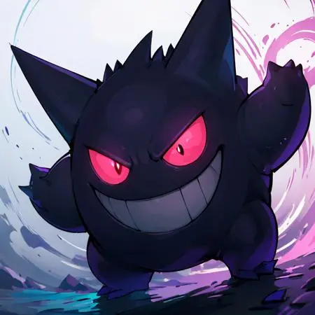 Gengar: Shadow Pokemon | ゲンガー (Pokemon) (Pokedex #0094) [Pony & SD1.5 ...