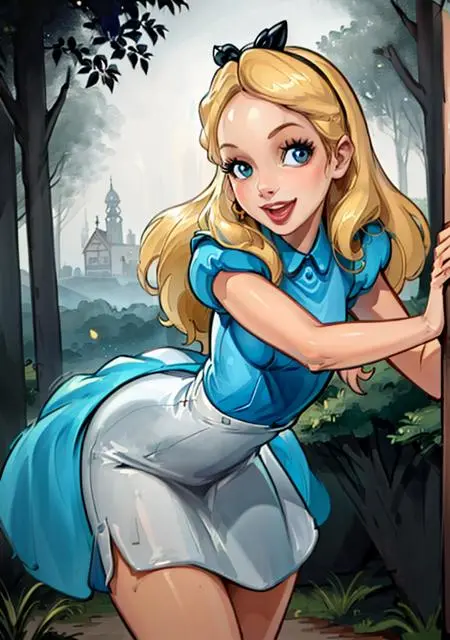 Alice In Wonderland Disney Sd 1 5 Xl Pony By Yeiyeiart Lora