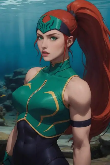 Queen Mera | DC Movies | KoFi Commissioned | ownwaifu-LoRA-ownwaifu-Shakker