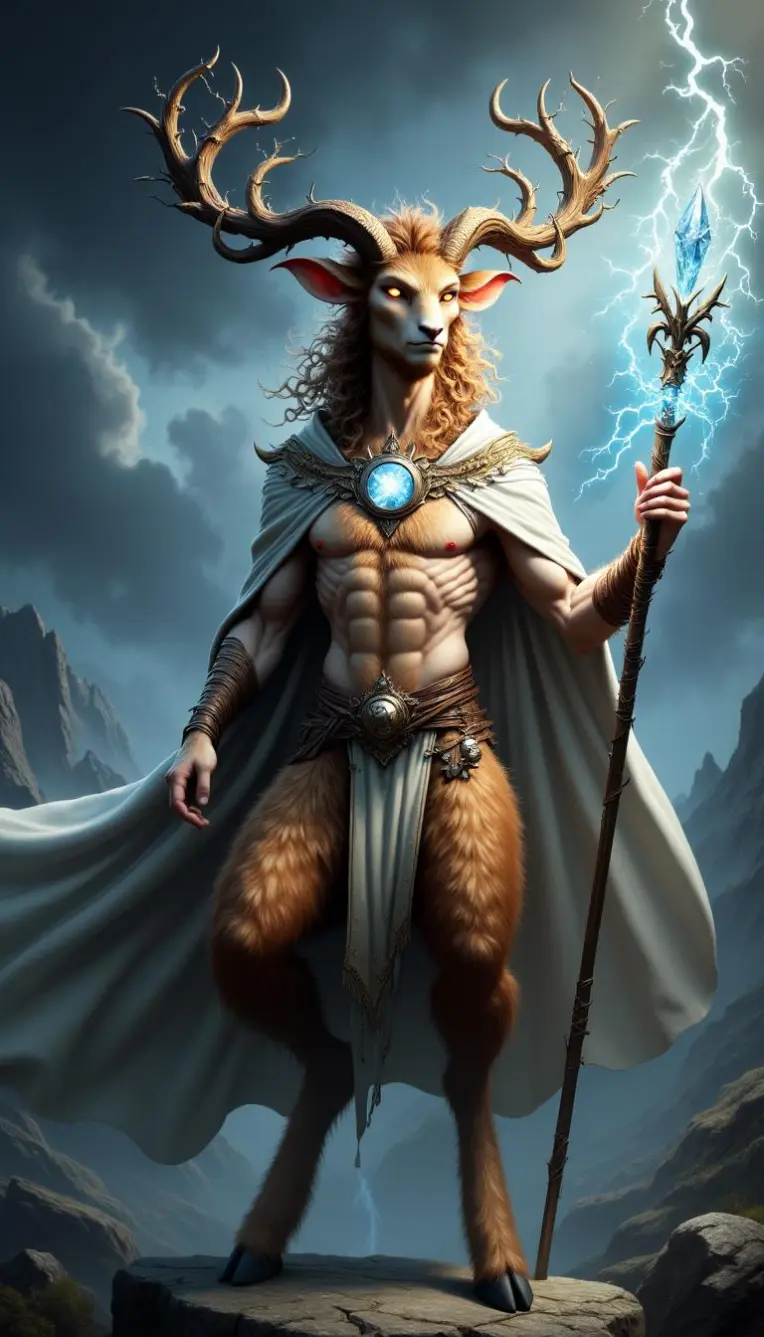 Faun & Satyr - Creature Concept - FLUX-LoRA-Umbrox-Shakker