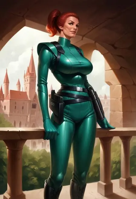 Queen Marlena, He-Man 1980s (SD and PonyXL)-LoRA-Gerald Robotnik-Shakker