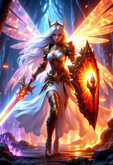 Weapon Sword & Shield - By HailoKnight-LoRA-hailoknight-Shakker