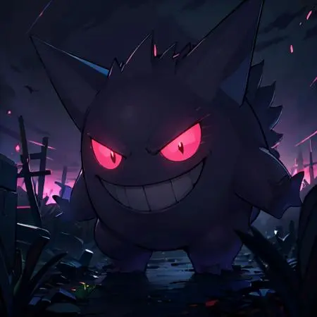 Gengar: Shadow Pokemon | ゲンガー (Pokemon) (Pokedex #0094) [Pony & SD1.5 ...
