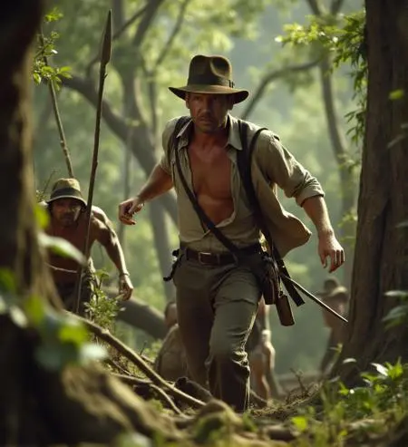 Indiana Jones (Harrison Ford) - FLUX-LoRA-zerokool-Shakker