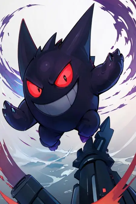 Gengar: Shadow Pokemon | ゲンガー (Pokemon) (Pokedex #0094) [Pony & SD1.5 ...