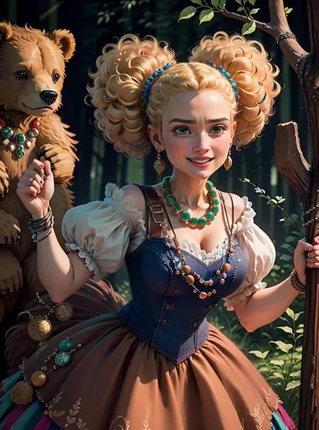 Goldilocks (Puss in Boots) -DreamWorks- By YeiyeiArt (Comissions Open ...