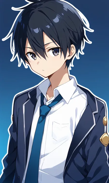 Kirito XL / Sword Art Online-LoRA-Duy Phương-Shakker