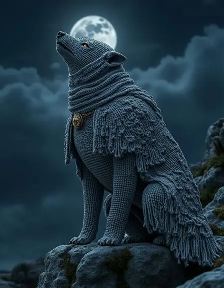 Knitted Crochet Armor [FLUX]-LoRA-dubbu329-Shakker