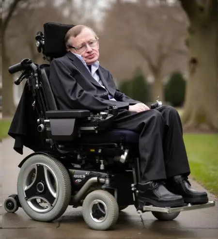 Stephen Hawking (Theoretical physicist, Cosmologist)- FLUX-LoRA ...
