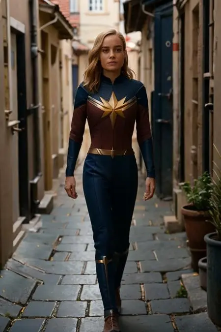 Captain Marvel / Carol Danvers (The Marvels)-LoRA-Talia al Ghul-Shakker