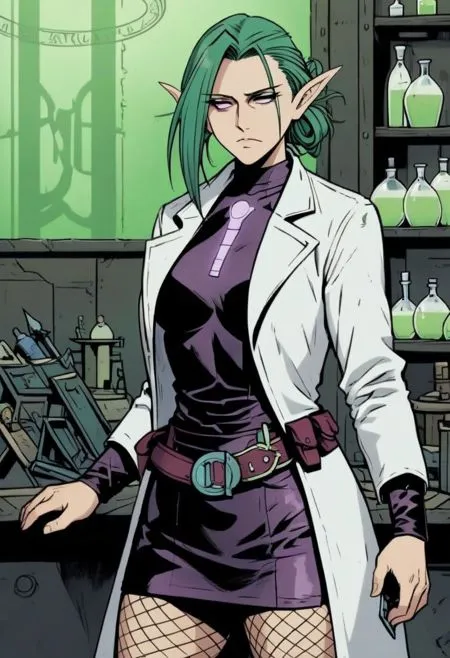 Drim's Comic Book Style Lora (Pony)-LoRA-Drimayya-Shakker