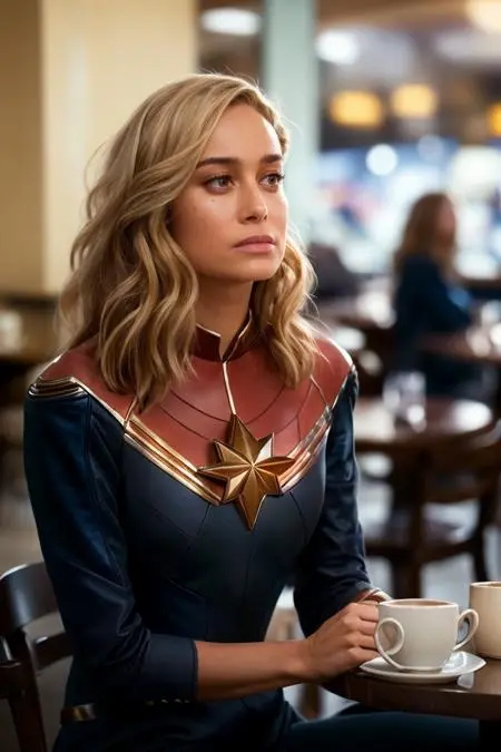 Captain Marvel / Carol Danvers (The Marvels)-LoRA-Talia al Ghul-Shakker