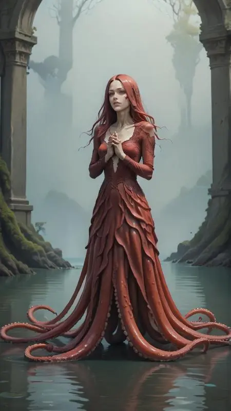 Cephalyra Humansquid Hybrid Pdxl Lora Umbrox Shakker