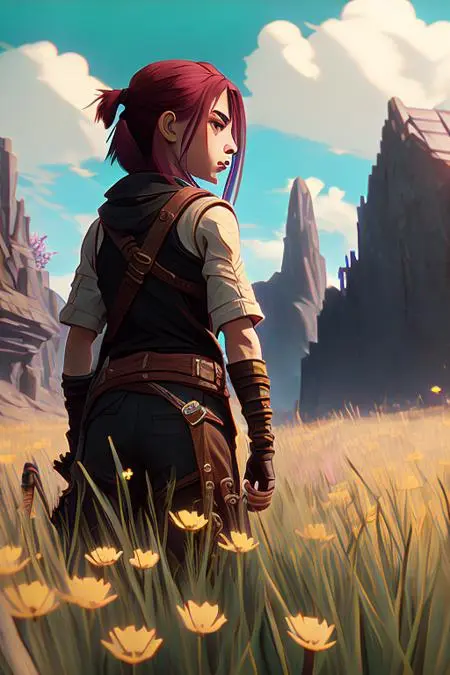 Arcane Style TI-Textual Inversion-epinikion-Shakker