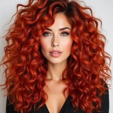 Flux Loose Curls Hairstyle-LoRA-syungoh-Shakker