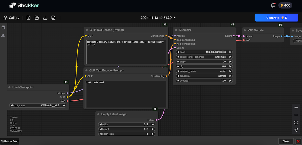 Shakker AI ComfyUI - Online AI Image Generator and Art Tool | Create & Edit Artworks