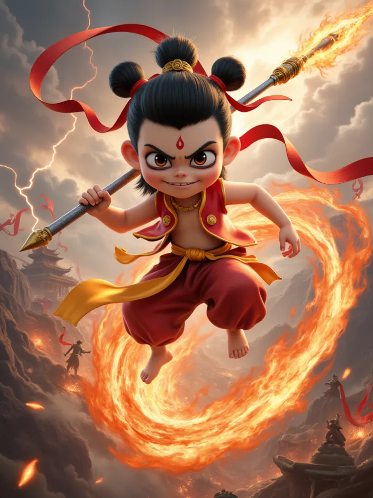 Na Tra - Nezha - 哪吒 - phim Ma Đồng Náo Hải - NaTra - Ne Zha - 2025-LoRA ...