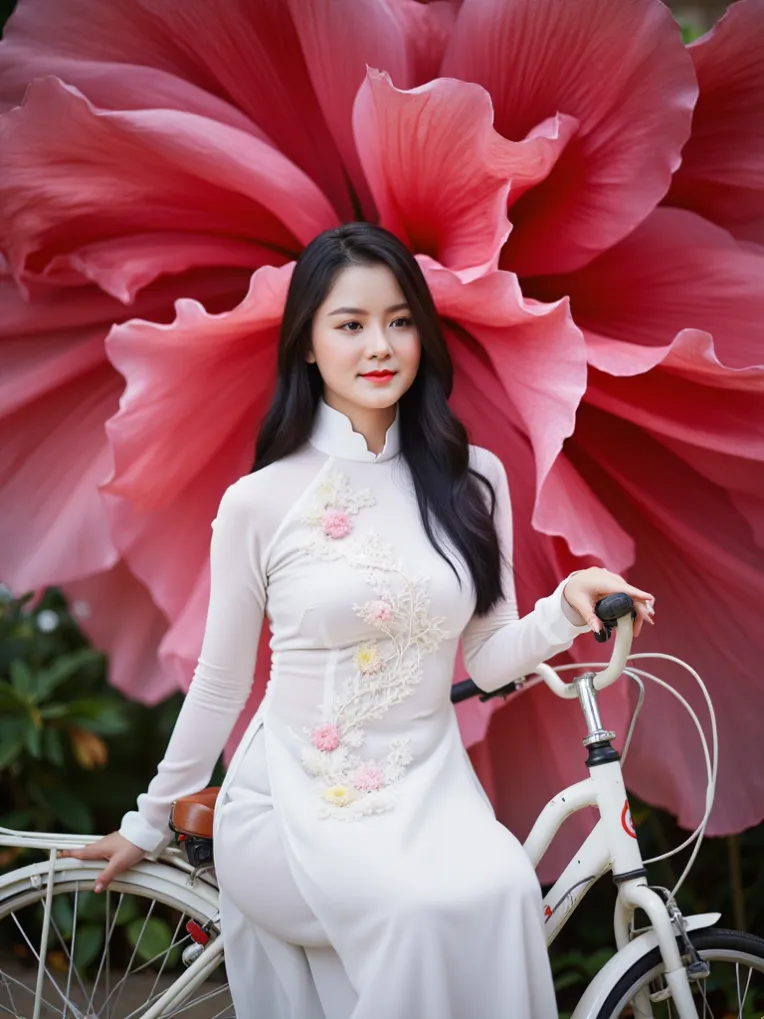 Flux_lora_Giant Flower dambut_Jolie Kim -LoRA-Kim Thanh Phan-Shakker