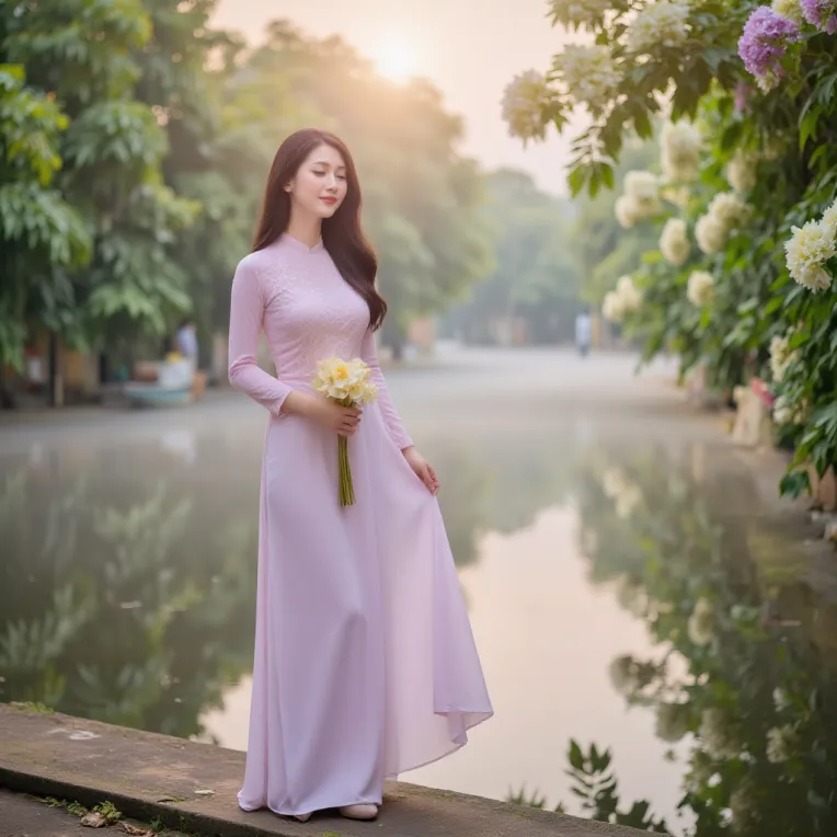 Flux-lora-Ao dai Nguyen 2_Jolie Kim-LoRA-Kim Thanh Phan-Shakker