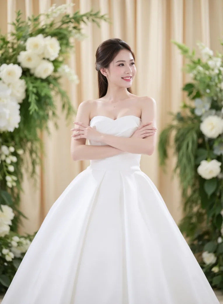 White Wedding Dress 01_FLUX LORA-LoRA-mrr_tuyen-Shakker