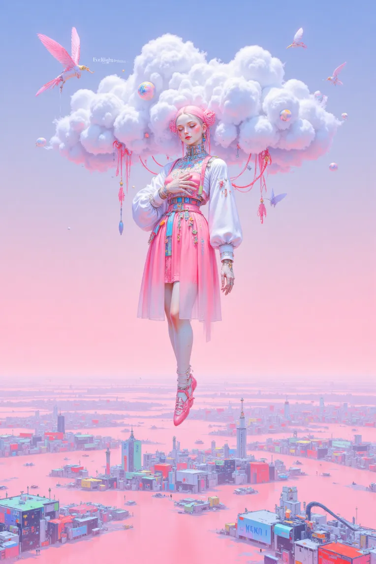 CHRONOFRACTURE - Cybersurreal Digital 3D - BTS Lora-LoRA-BTSPhoto-Shakker