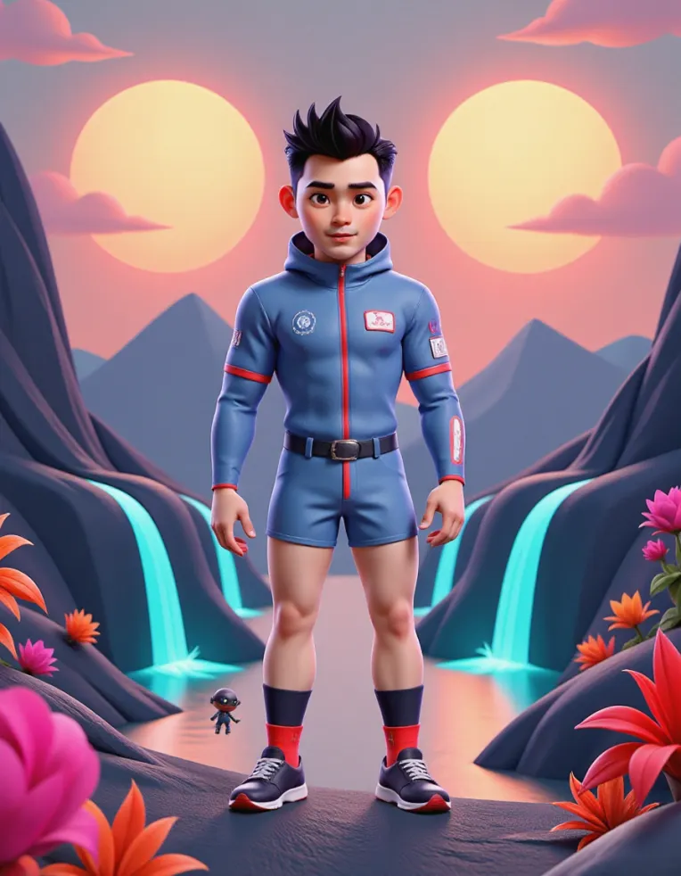 Jackie 3D Character FLUX-LoRA-Jackie92-Shakker