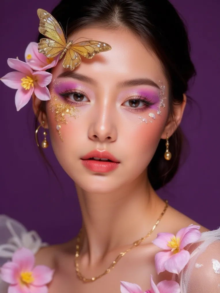 Beautiful Girl 14_Butterfly Face_MDNguyen-LoRA-MDNguyen-Shakker