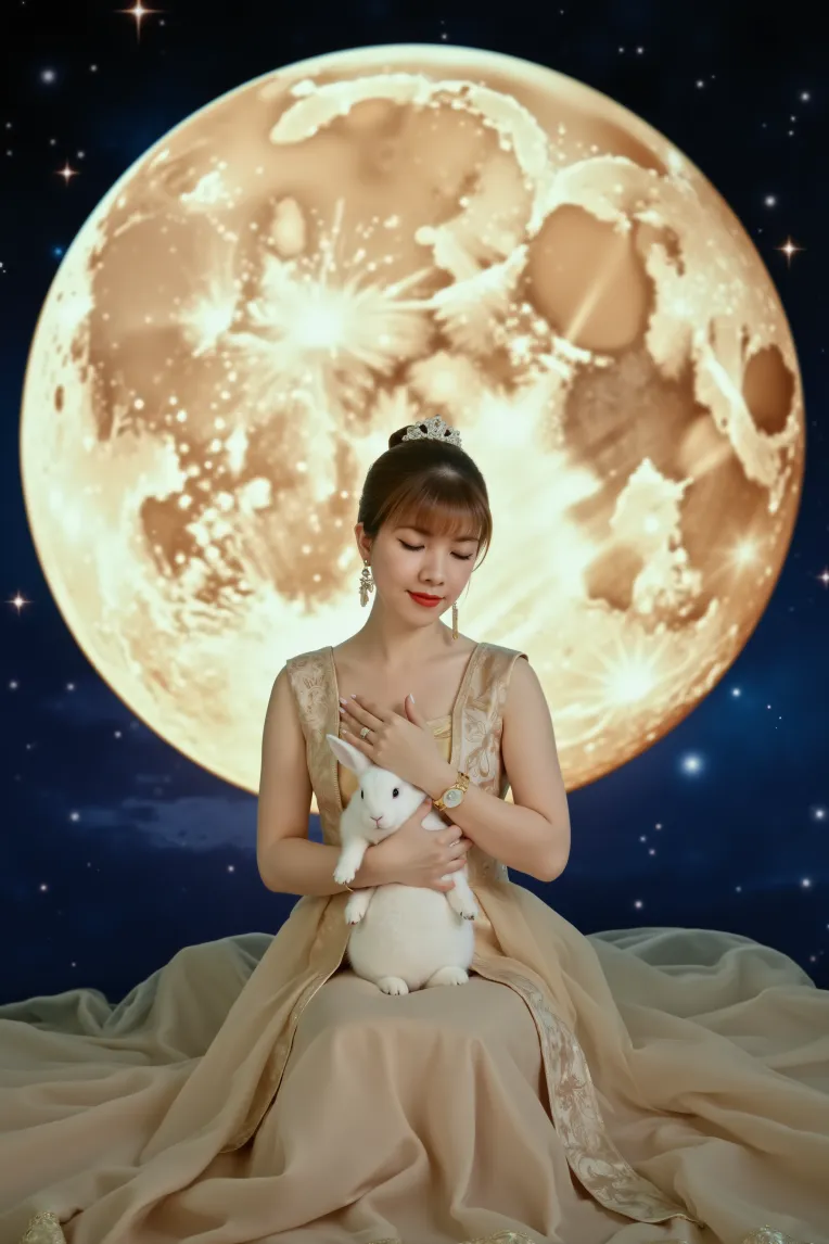 FLUX - MidAutumn Moon Girl - MDNguyen-LoRA-MDNguyen-Shakker