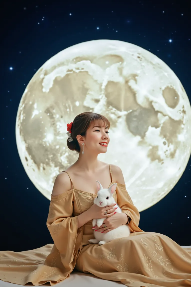 FLUX - MidAutumn Moon Girl - MDNguyen-LoRA-MDNguyen-Shakker