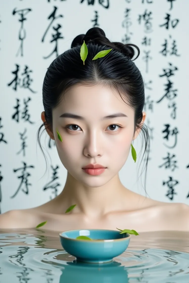FLUX - TEA CEREMONY CALLIGRAPHY by JAY-LoRA-JayHuang-Shakker