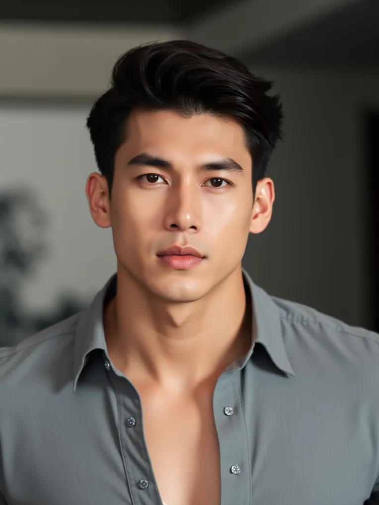 FLUX - Ahasha71 - A handsome Vietnamese man -LoRA-Ahasha-Shakker