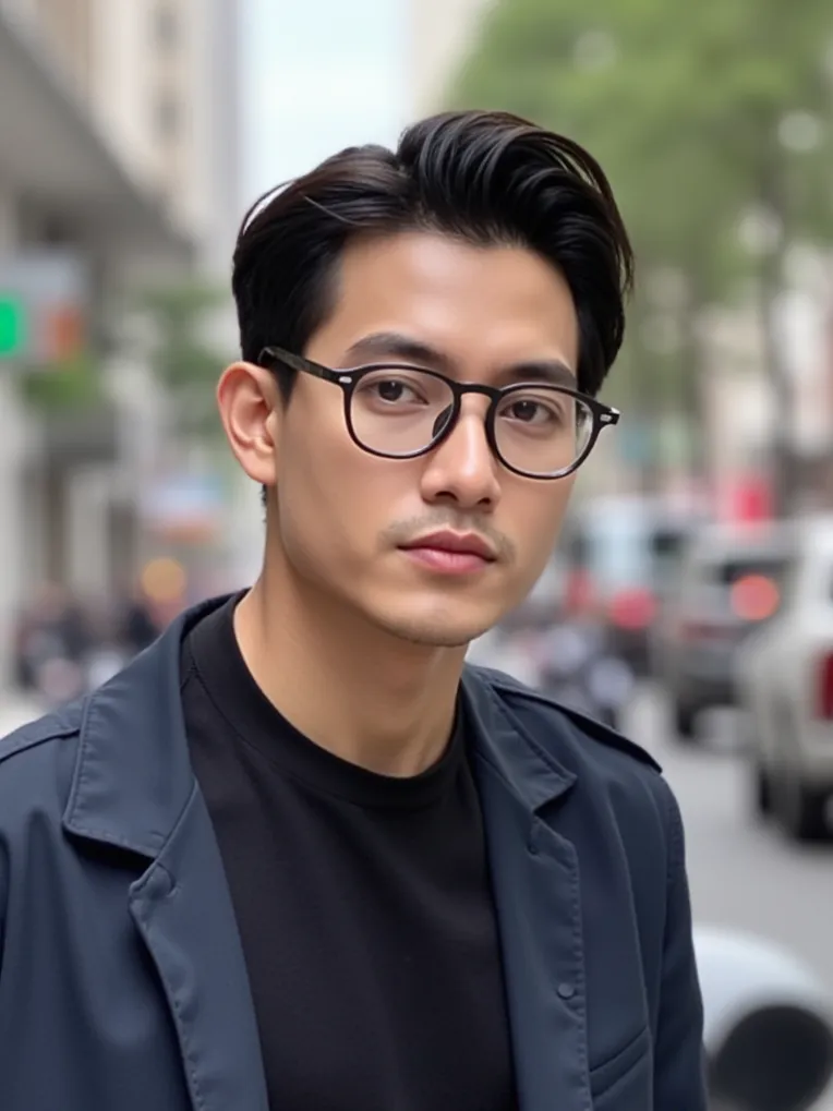 FLUX - Ahasha71 - A handsome Vietnamese man -LoRA-Ahasha-Shakker