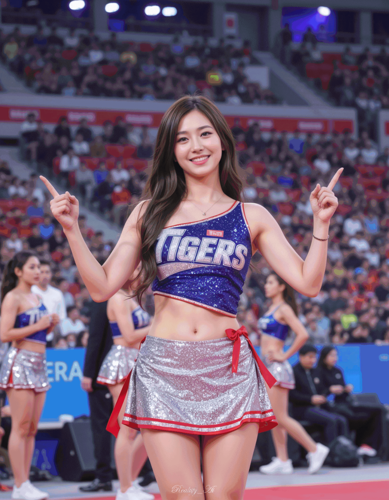 Realtify Realistic Korean CheerLeader on ((( FLUX )))-Checkpoint ...