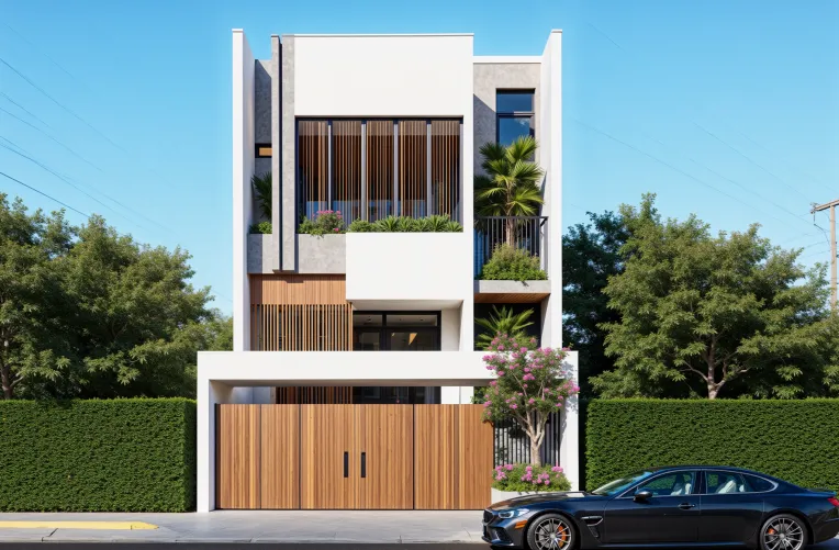 Flux_36ArchiAI_Modern Townhouse-LoRA-LUC_ArchiAI-Shakker