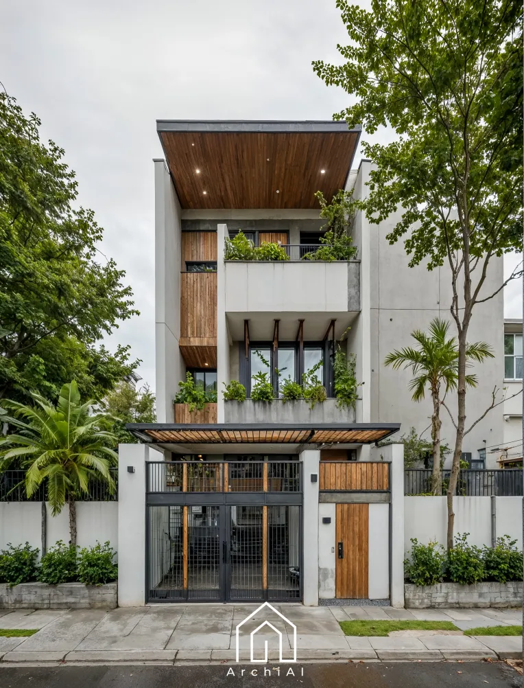 XL_36ArchiAI_ModernTownhouse-LoRA-LUC_ArchiAI-Shakker