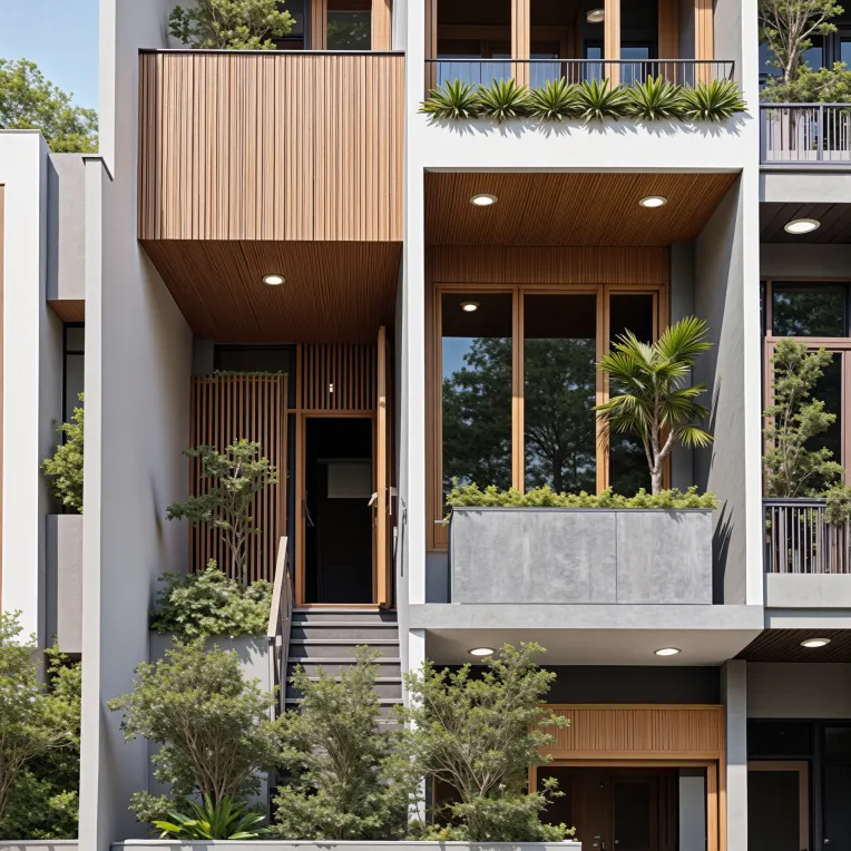Flux_36ArchiAI_Modern Townhouse-LoRA-LUC_ArchiAI-Shakker