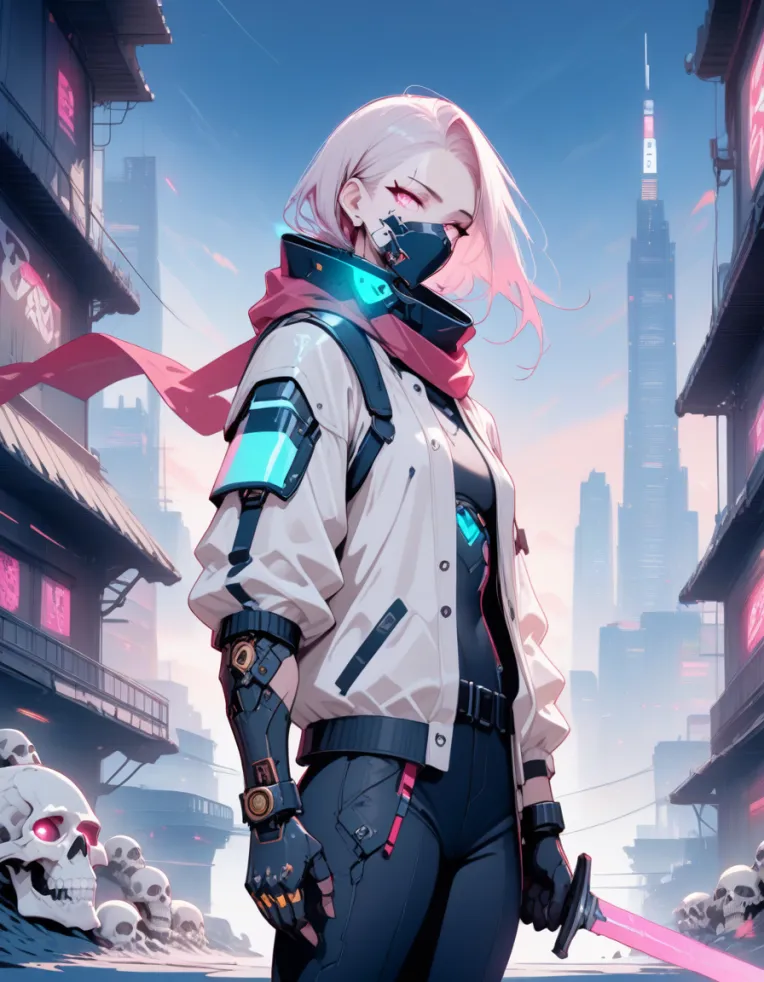 Neoncore Cyperpunk Animagine-LoRA-Dark_Infinity-Shakker