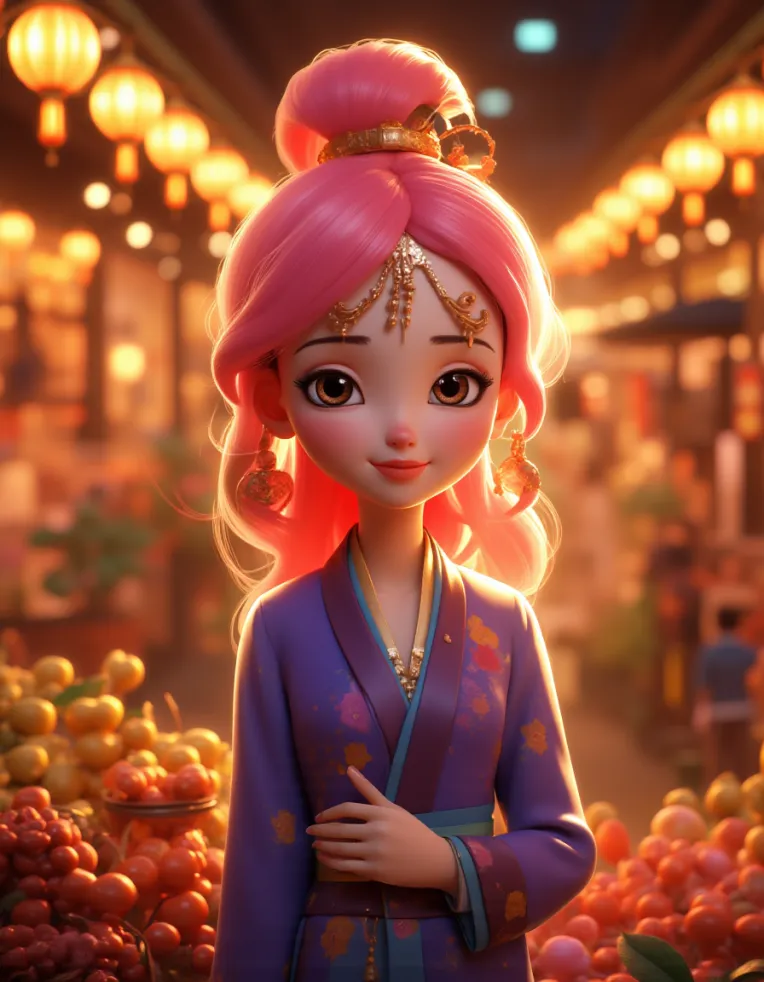 [Lah] Flux - Cute Cartoon-LoRA-LaH_Inthe_Futureland-Shakker